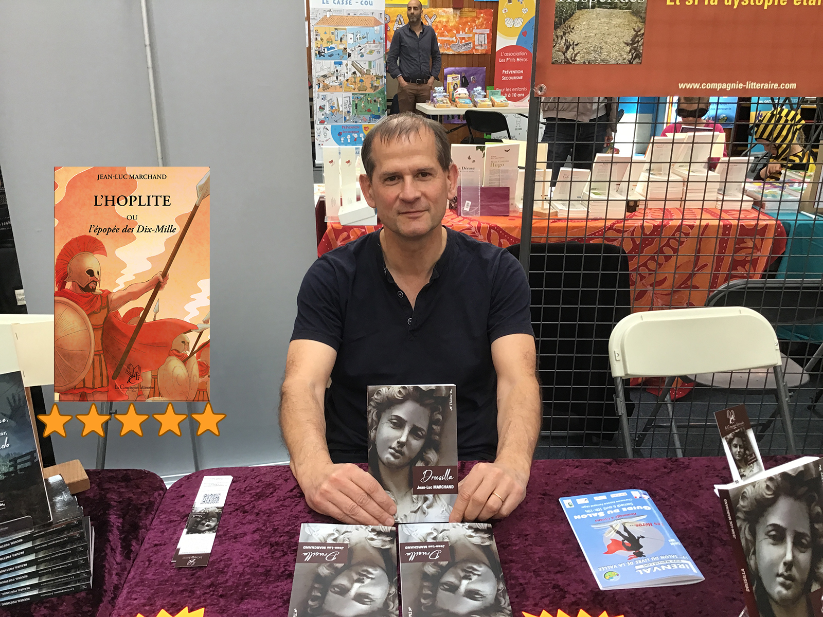 Jean Luc Marchand présente L'hoplite, un livre phare pour les ...